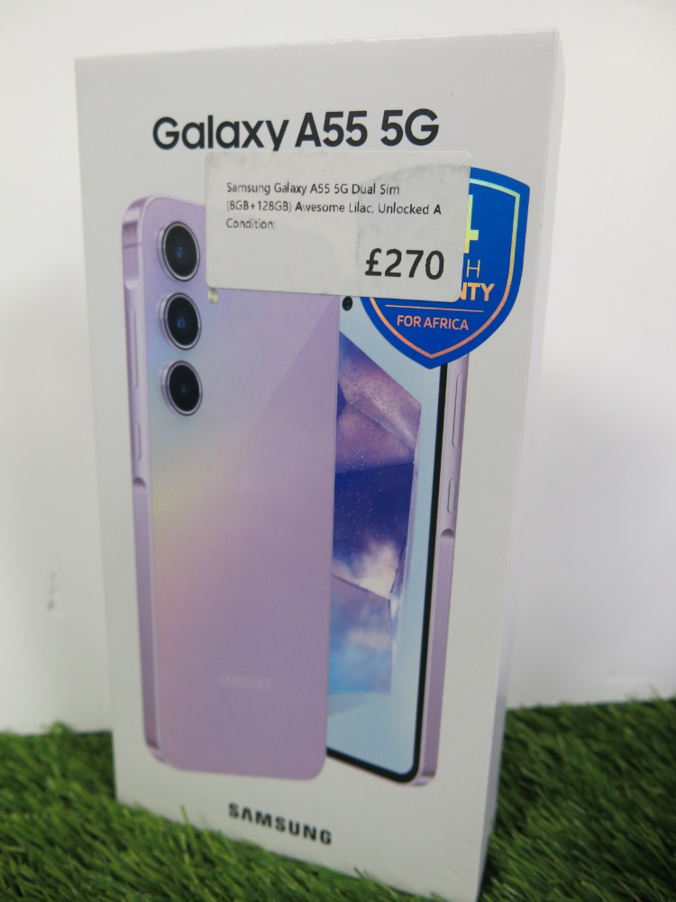 Boxed/New Samsung Galaxy A55 5G Dual Sim, Model SM-A556E/DS, 8GB 128GB ...