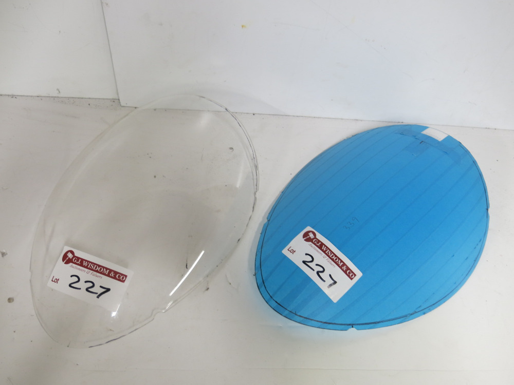 Pair of Ferrari 275 GTB/4 Plastic Headlight Covers.