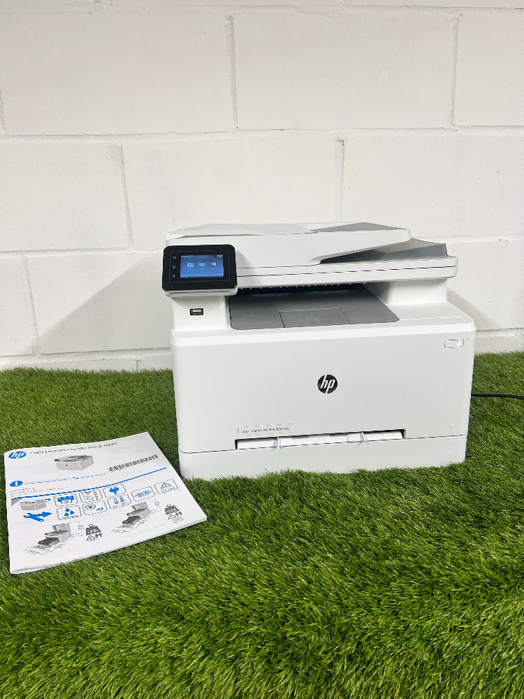 HP Colour Laser Jet Pro MFP M283fdw Printer with Manual.