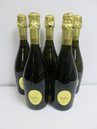 5 x Bottles of Pronol Prosecco Brut Millesimato, 2024, 750ml.