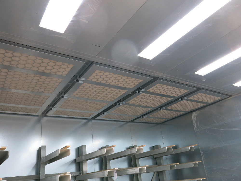 Hi-Tec Dryback Self Contained Galvanised Spray Booth with Extraction ...