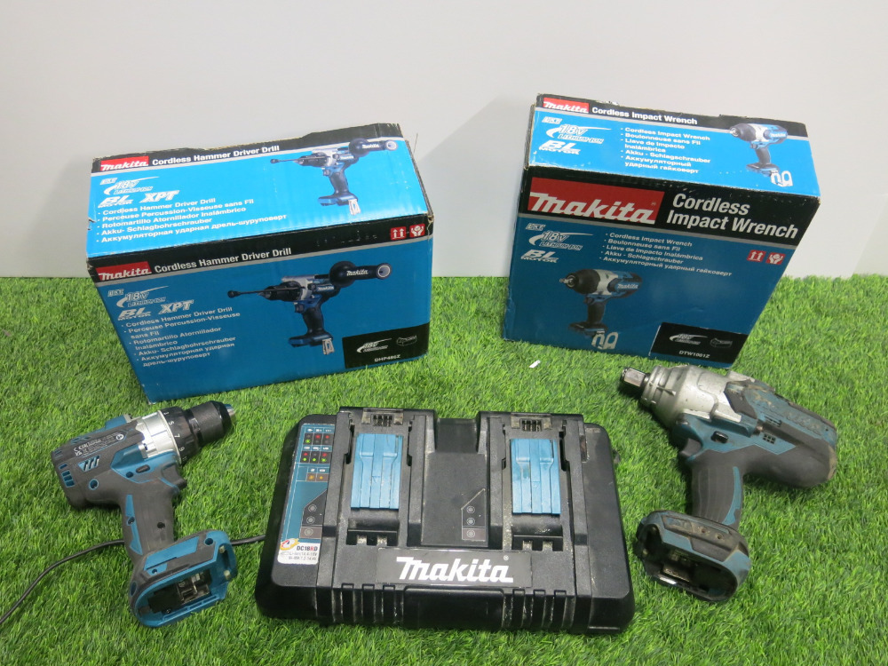 2 x Assorted Makita 18v Cordless Tools to Include: 1 x Cordless Hammer ...