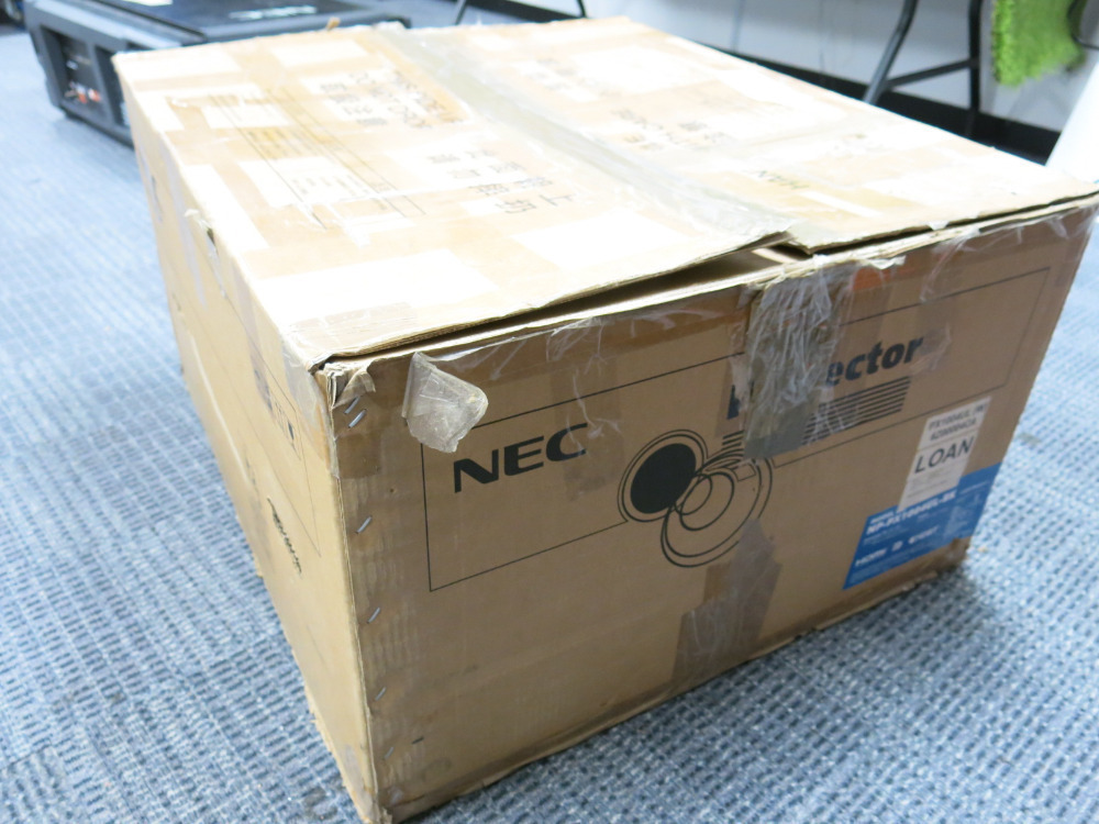 NEC Laser Cinema Projector, Model PX1004UL, S/N 6Z00004CA, DOM 12/12/26 ...