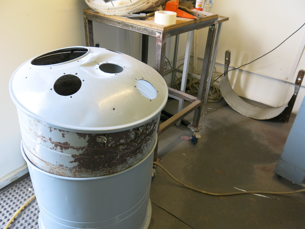 Contents of 20' Container to Include a Vixen Sand Blaster Cabinet, Foil ...