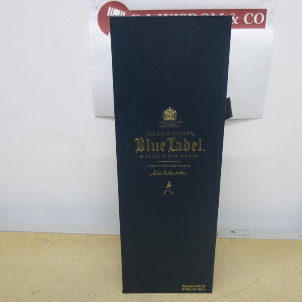Boxed Bottle of Johnnie Walker Blue Label Blended Scotch Whisky, Bottle ...