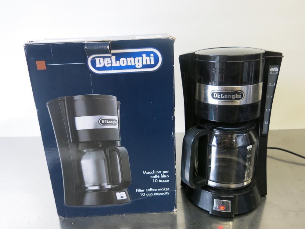 Delonghi Filter Coffee Maker, Model ICM15210. Comes in Original Box