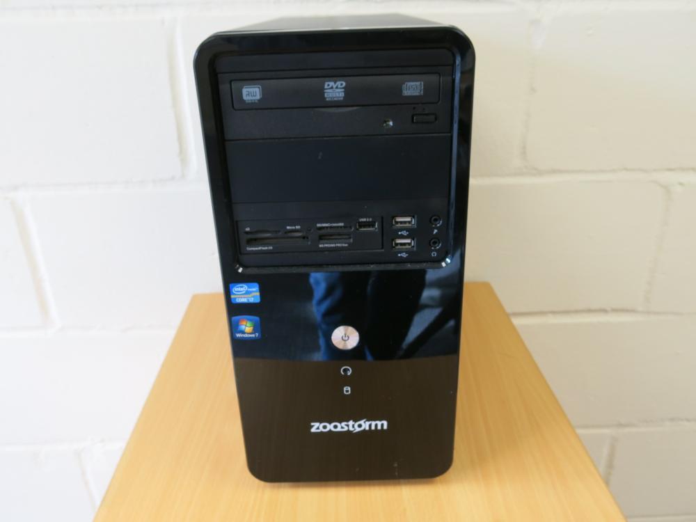 Zoostorm PC, Running Windows 10 Pro, Intel Core i7-3770 CPU @ 3.40Ghz ...